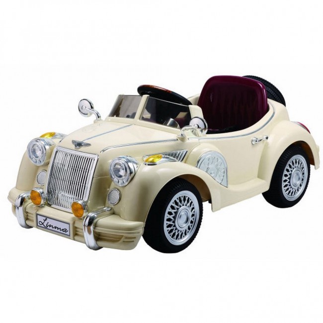 Vintage Sports Car DMD-138 Kids 12v Electric Ride on w/ Remote Control ...