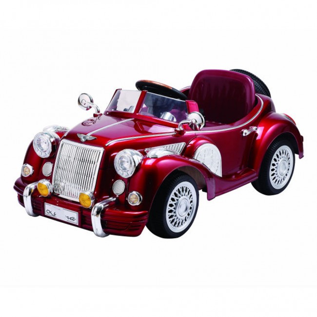 Vintage Sports Car DMD-138 Kids 12v Electric Ride on w/ Remote Control ...